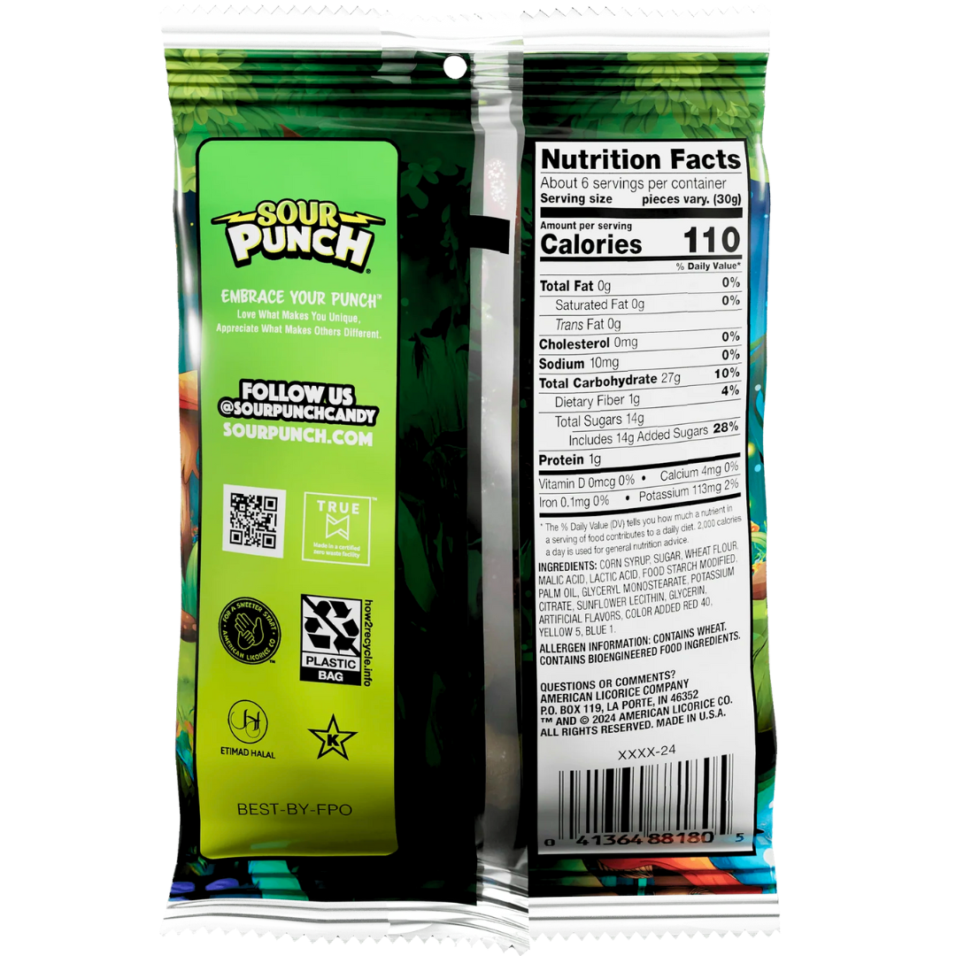 Sour Punch Enchanted Forest Shapes (6.5oz) – Sugarush