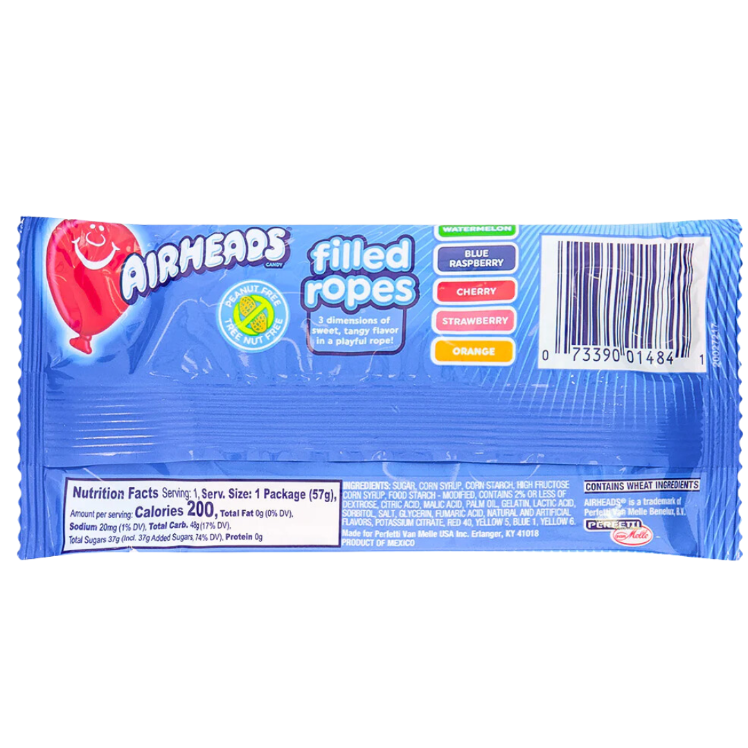 Air Heads Original Fruit Filled Ropes (2oz) – Sugarush