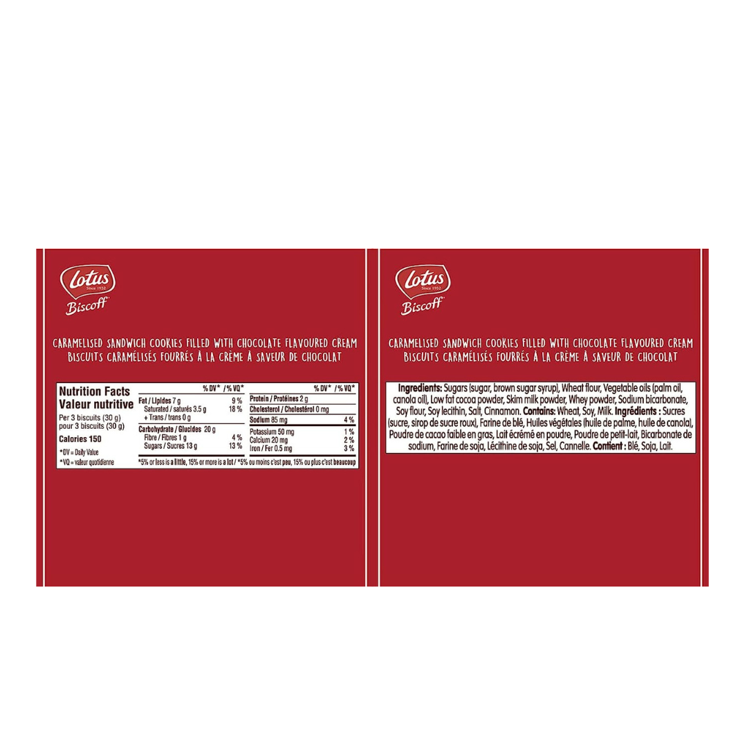 Lotus Chocolate Biscoff Cookie (5.29oz) – Sugarush