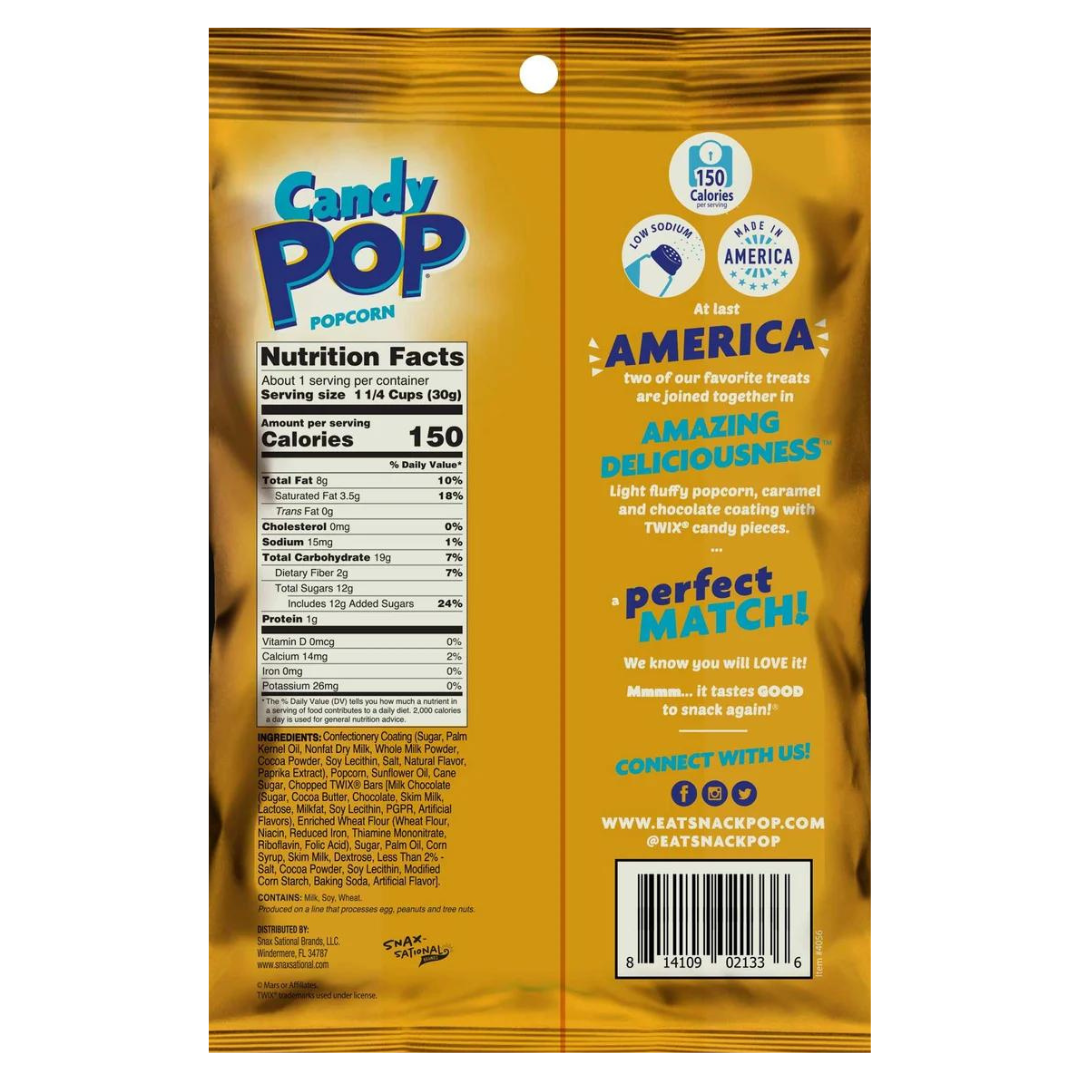 Candy Pop Popcorn Twix (5.2oz) – Sugarush