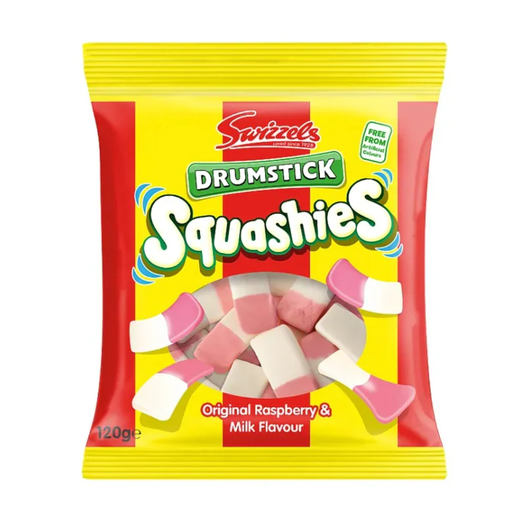 Squashies Original Raspberry Flavour Peg Bag (5.64oz) – Sugarush