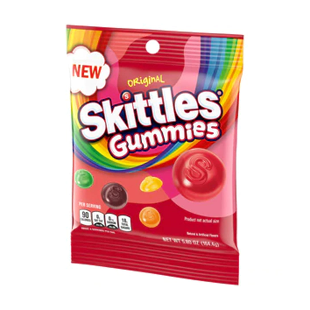 Skittles Gummies Original Peg Bag (5.8oz) – Sugarush
