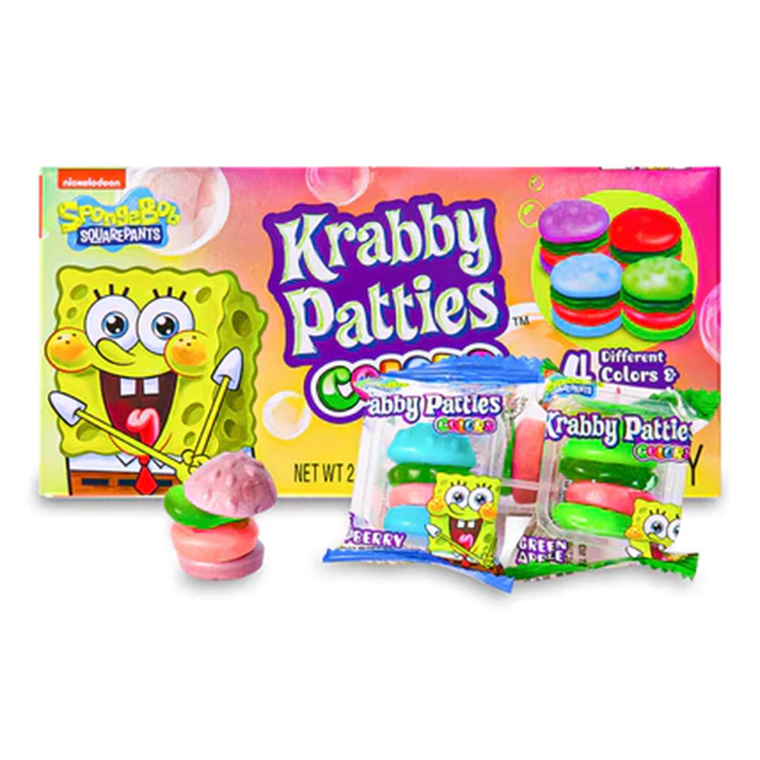 SpongeBob Krabby Patties Colours Theatre Box (2.54oz) – Sugarush